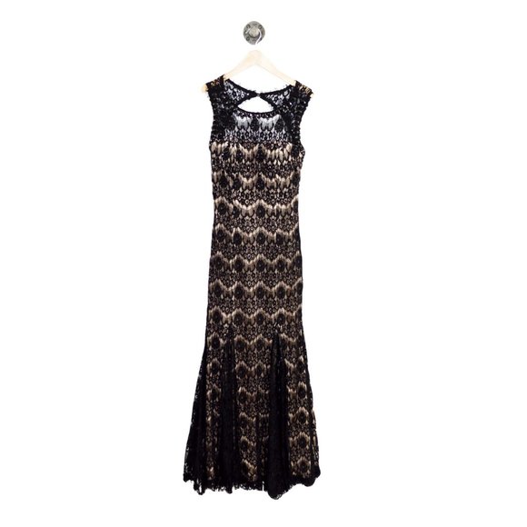 Betsy Adams | Dresses | Betsy Adams Lace Fit And Flare Gown 261 | Poshmark
